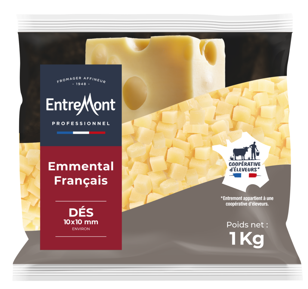 Dés d'Emmental Entremont Professionnel 500G - Sodiaal Professionnel
