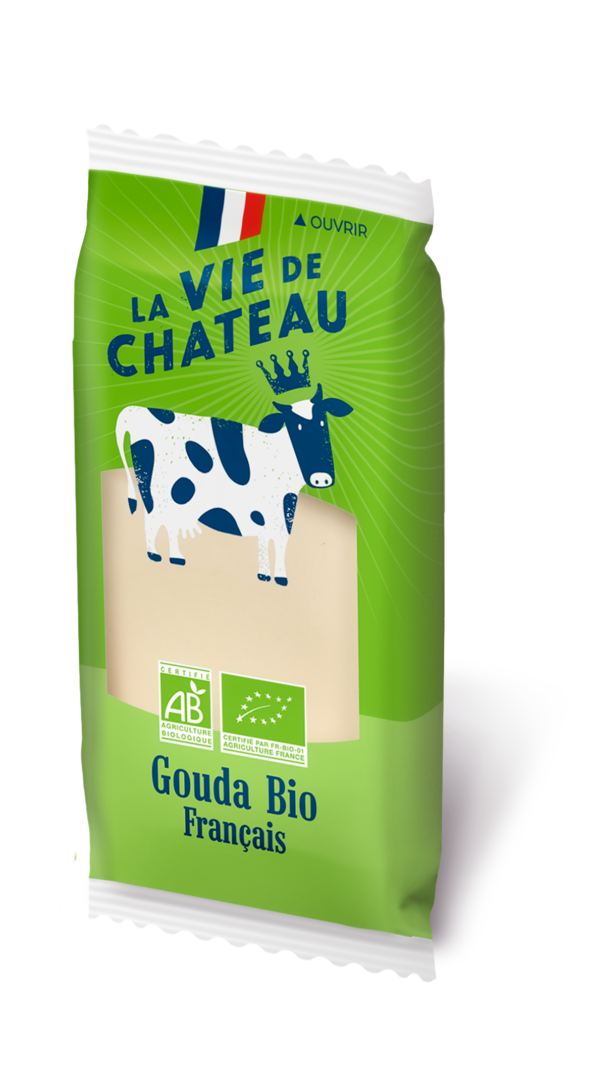 Gouda Français Bio mini-portion - La Vie de Château - Sodiaal Professionnel
