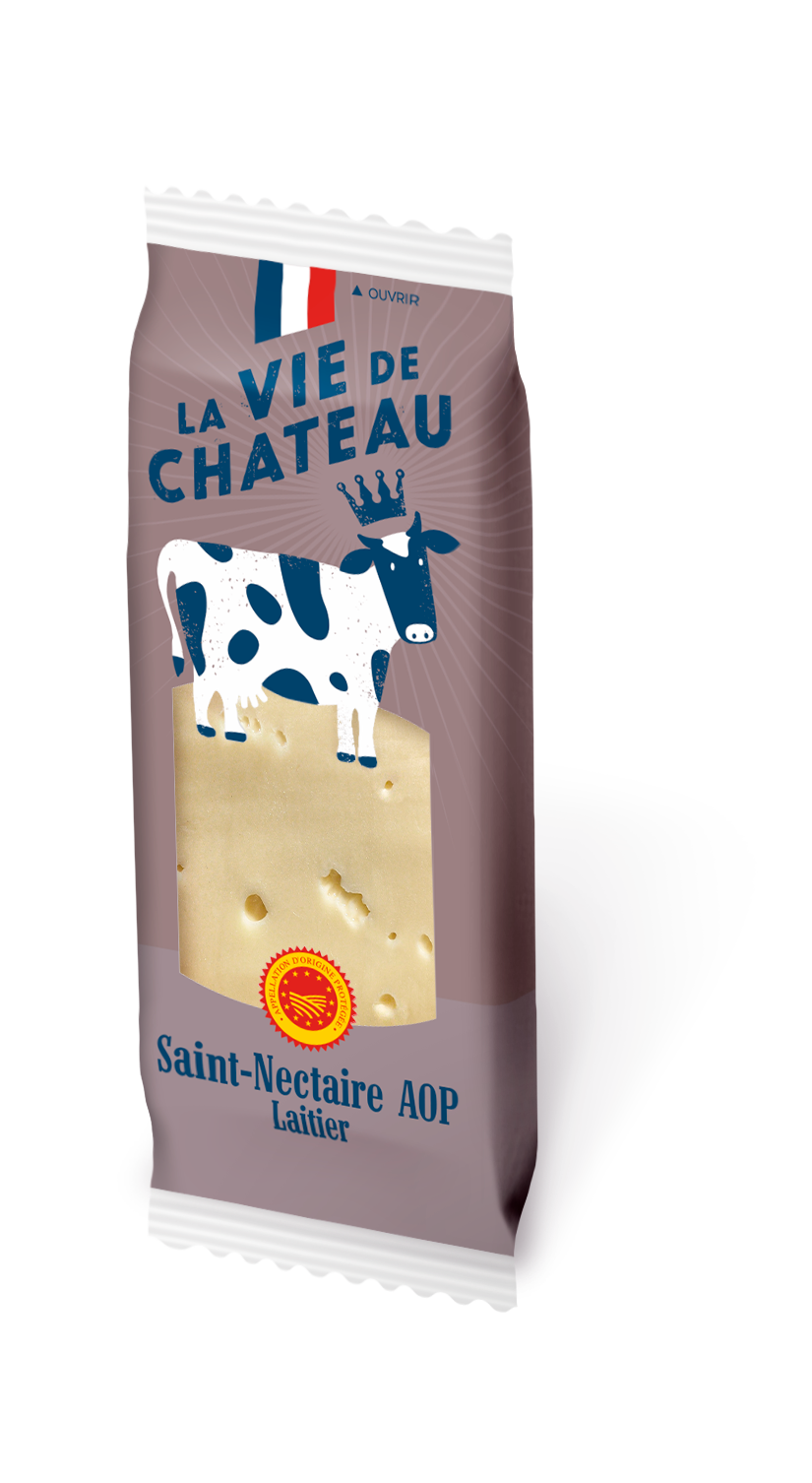 Saint-Nectaire AOP Laitier mini-portion - La Vie de Château - Sodiaal ...